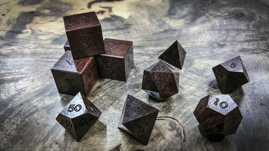 Katalox (Mexican Ebony) | Artisan Dice