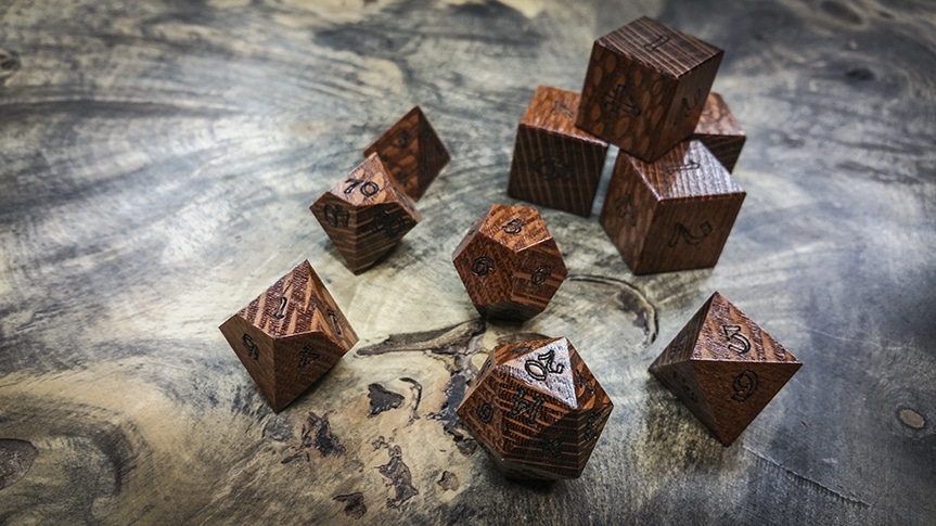 Teak (Burmese) | Artisan Dice