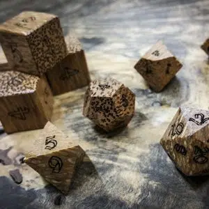 Black Poisonwood (Caribbean Rosewood) | Artisan Dice