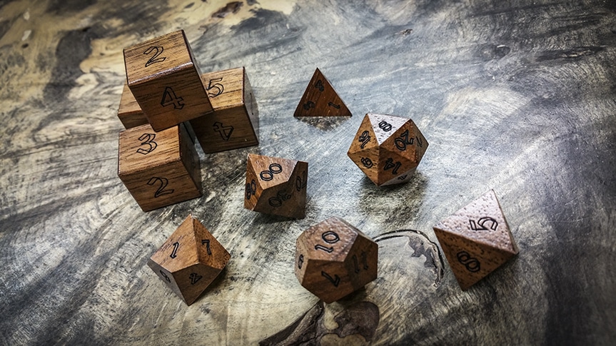 Tzlam Walnut | Artisan Dice