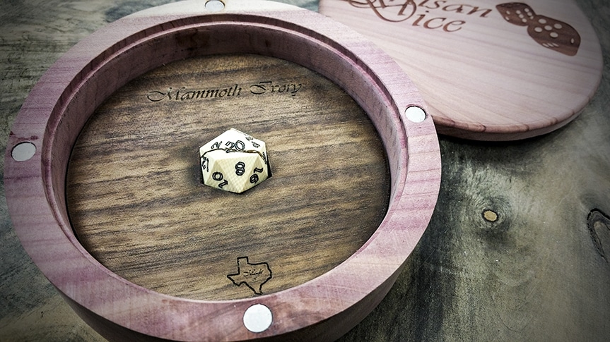 Mammoth Ivory | Artisan Dice