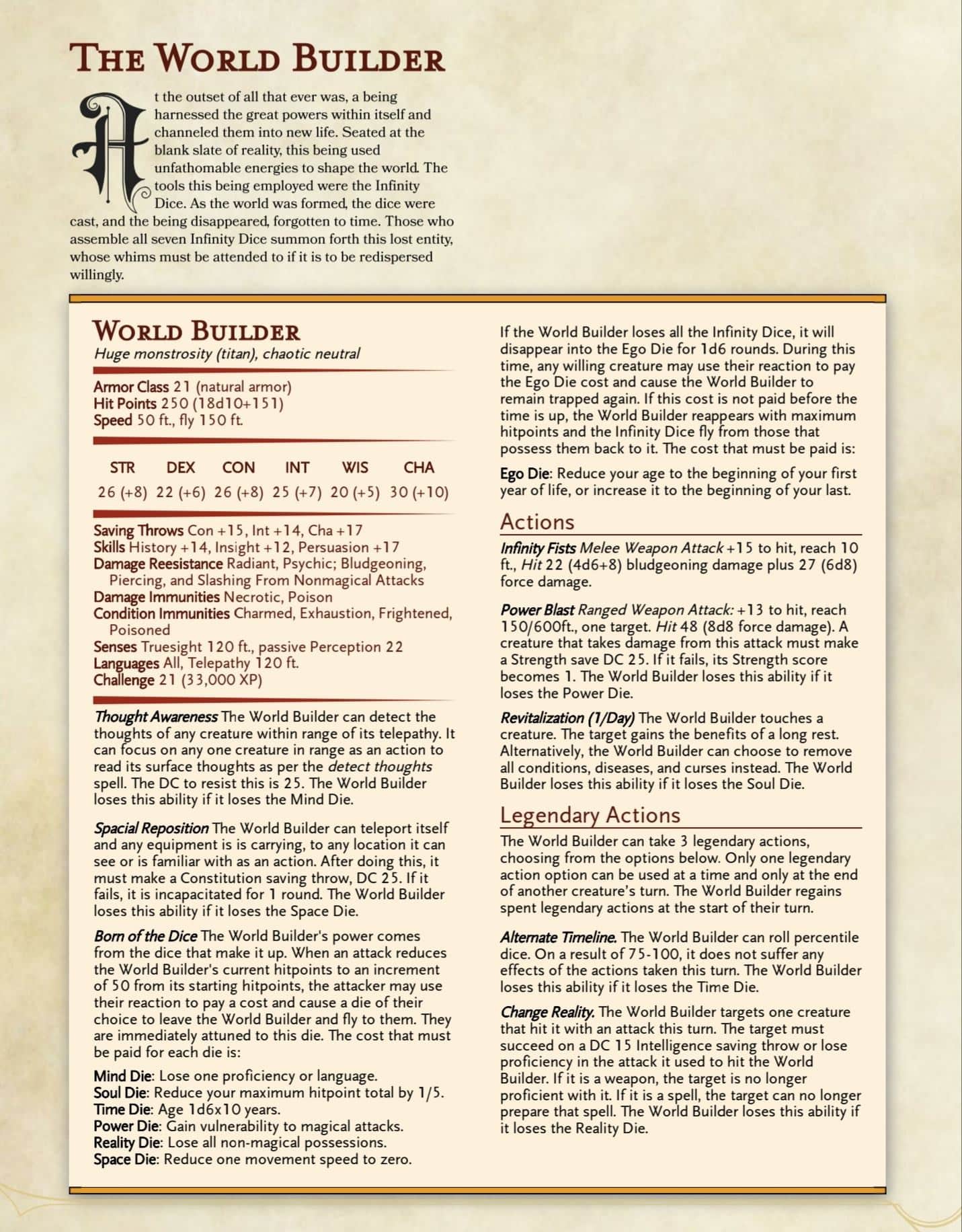 Infinity Dice | Artisan Dice