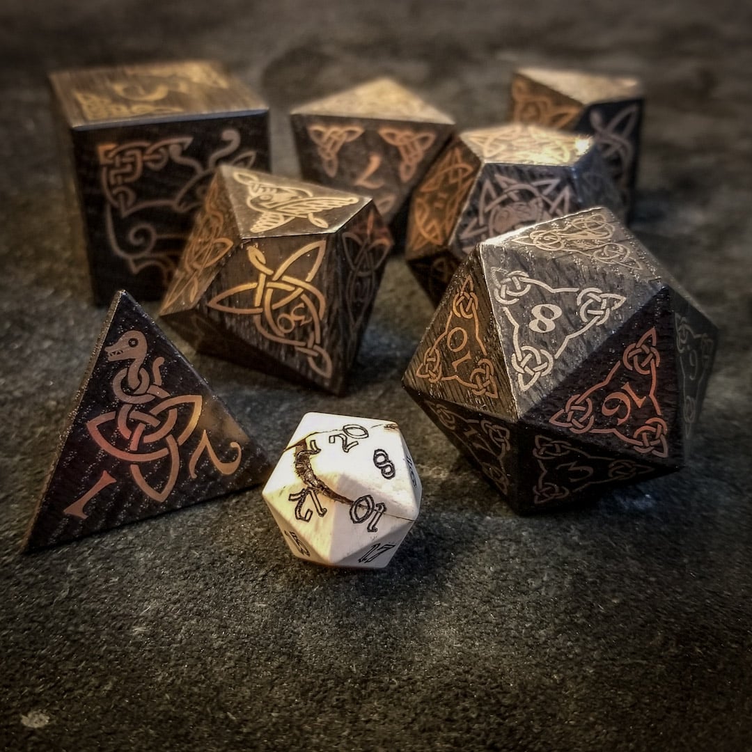 Bronze Age Celtic Dice | Artisan Dice