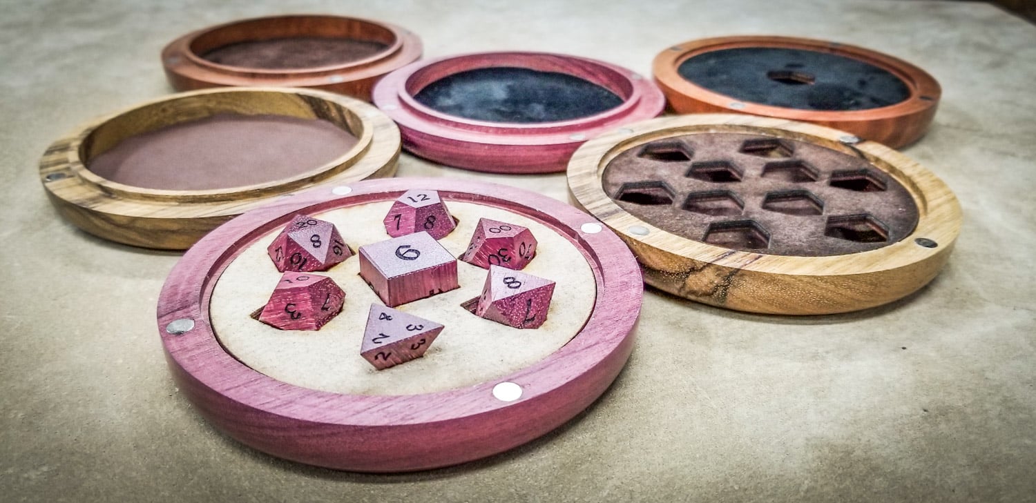 Dice Box Custom Interior | Artisan Dice