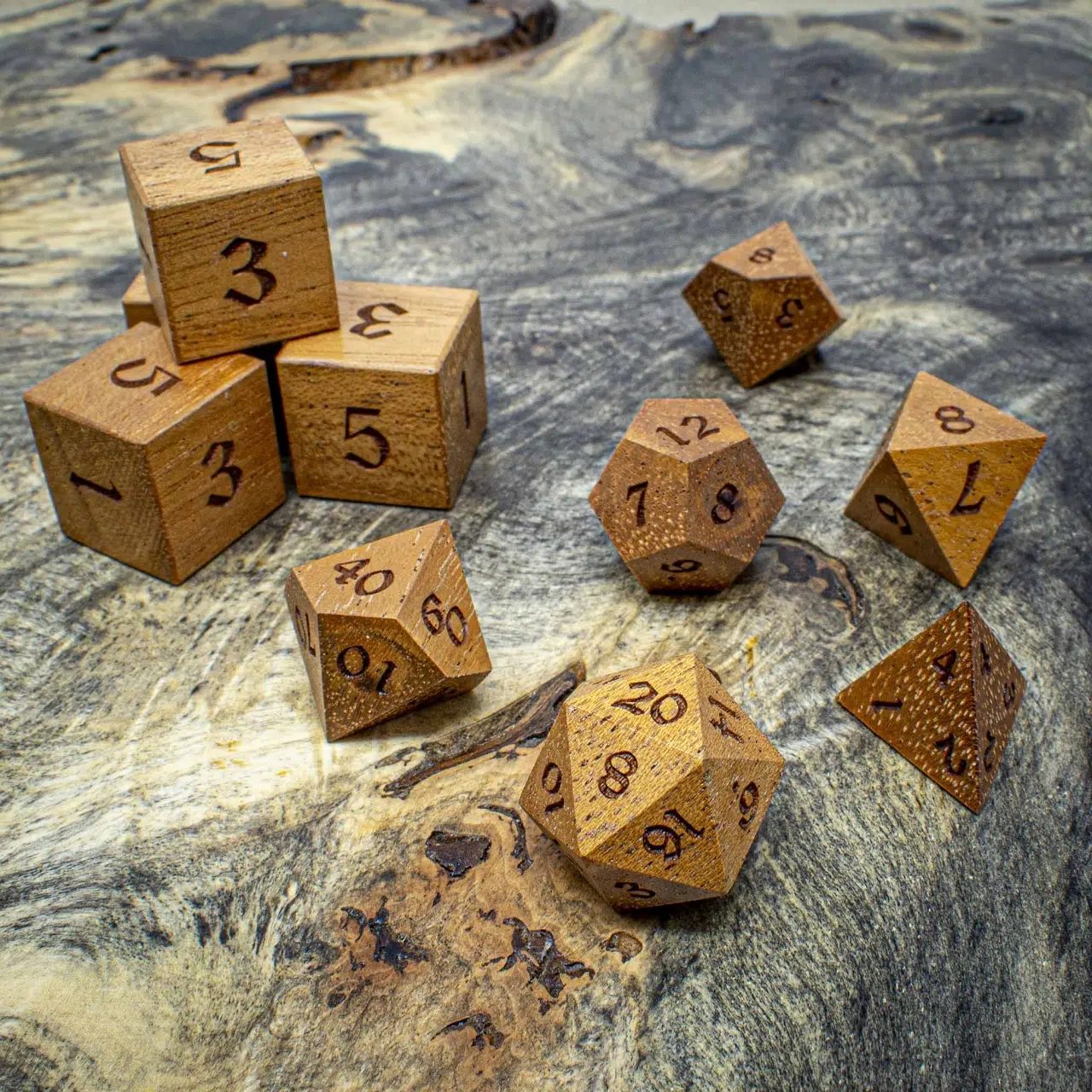 Black Poisonwood (Caribbean Rosewood) | Artisan Dice
