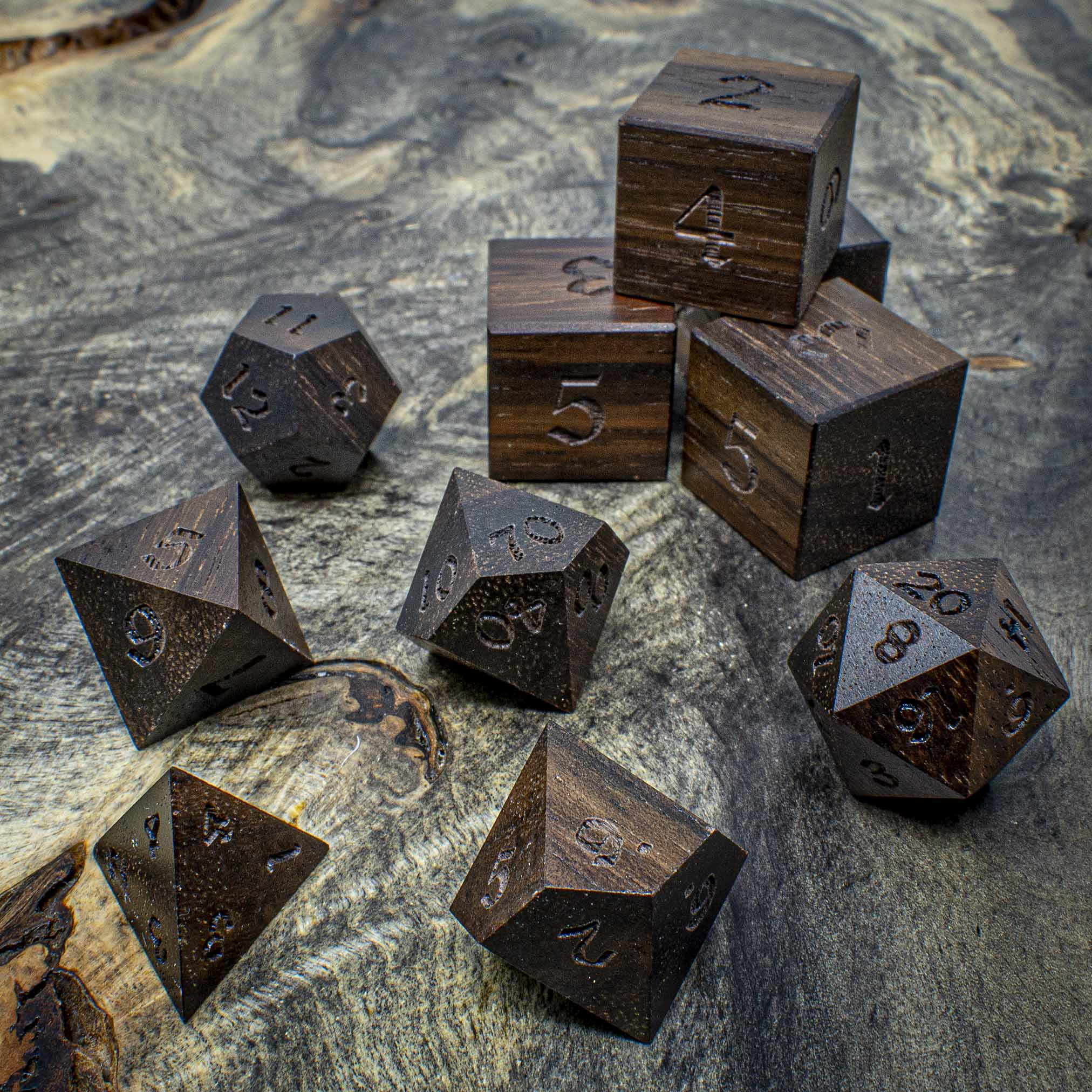 East Indian Rosewood (Sonokeling) | Artisan Dice