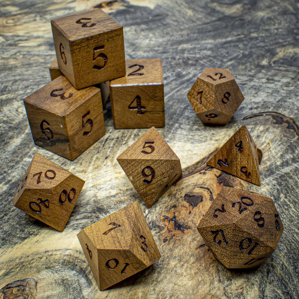 Imbuiya Polyhedral Dice Set | Artisan Dice