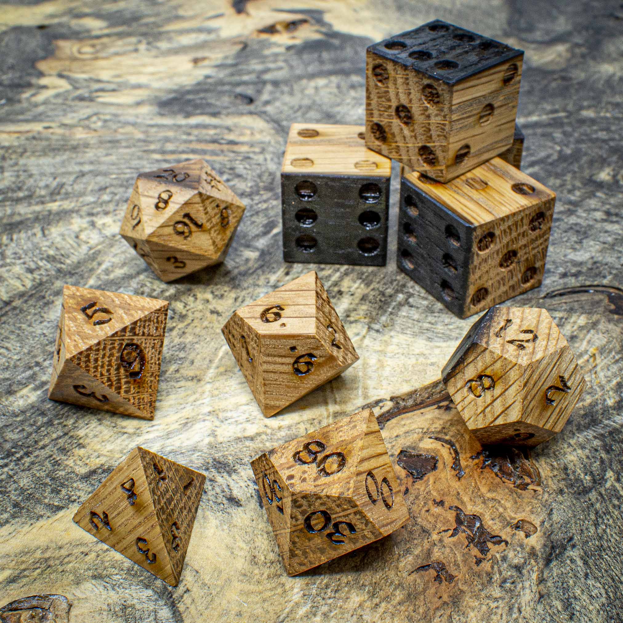 Jack Daniel’s Oak Whiskey Barrels | Artisan Dice