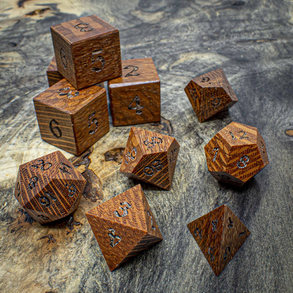 Brazilian Lacewood | Artisan Dice