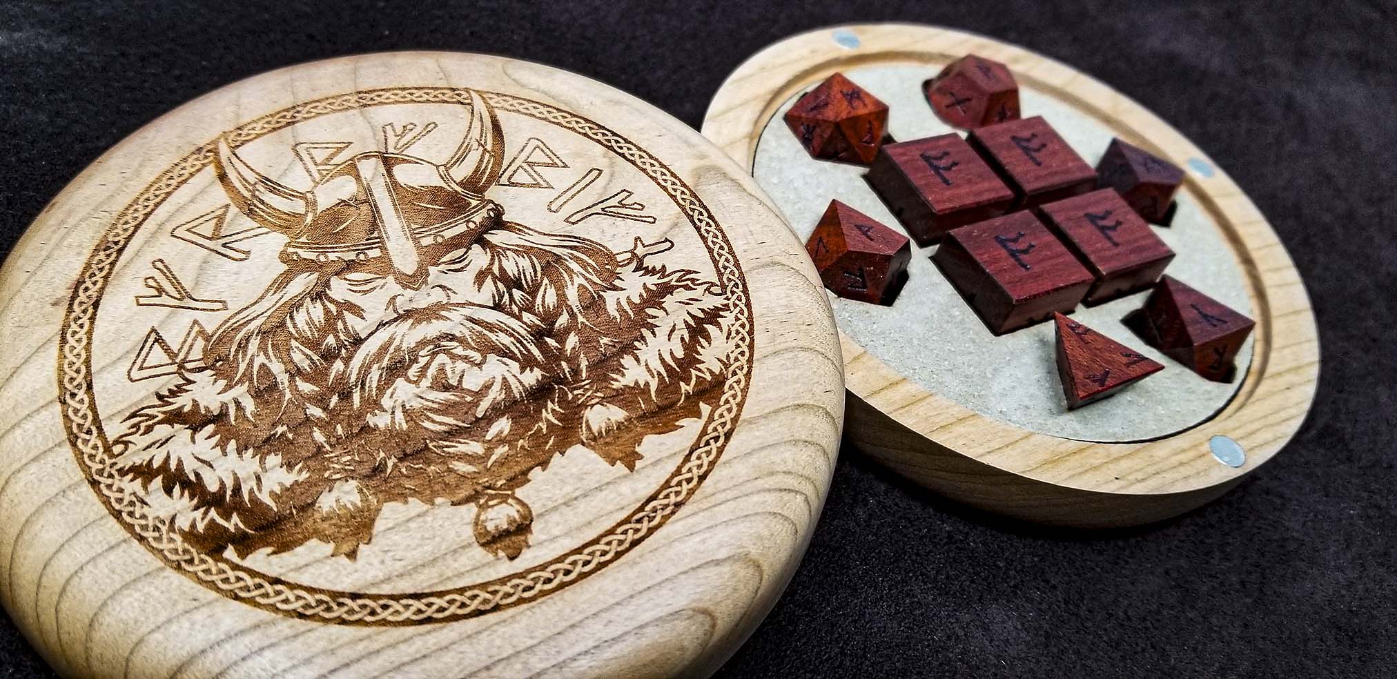 Barbarian Box and Dice Banner | Artisan Dice