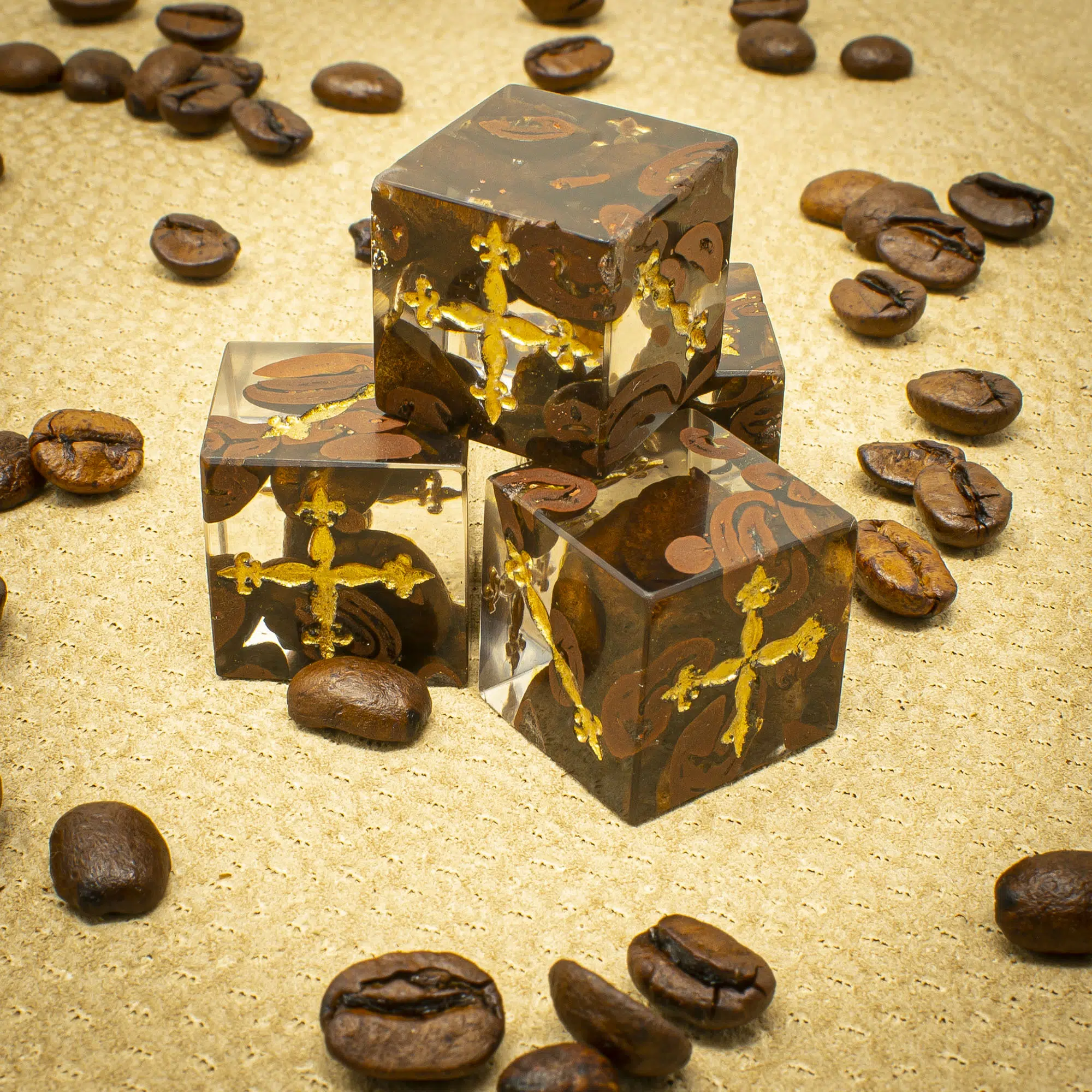 Kopi Luwak Coffee Dice | Artisan Dice
