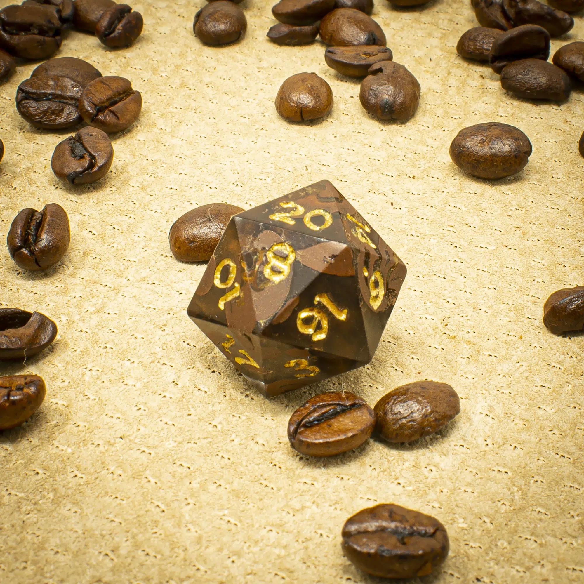 Kopi Luwak Coffee Dice | Artisan Dice
